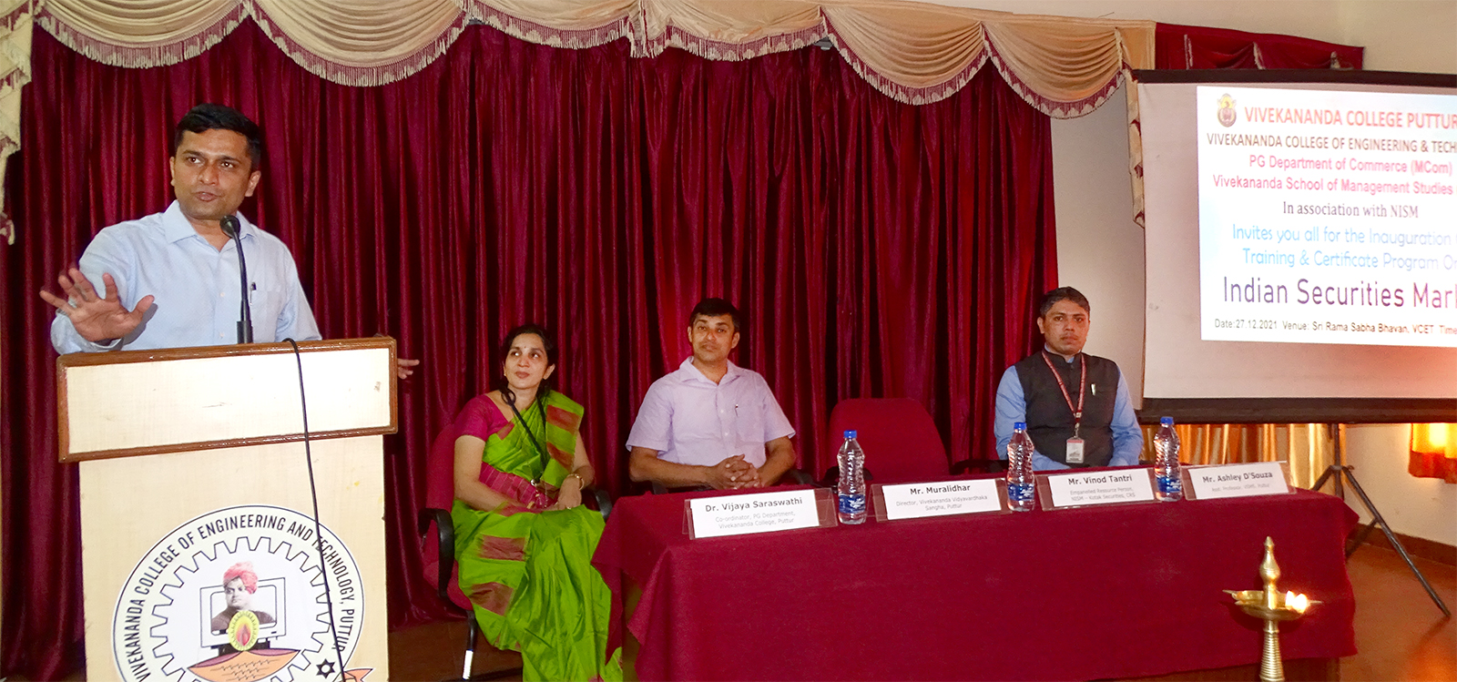 NISM Training Programme | VCET