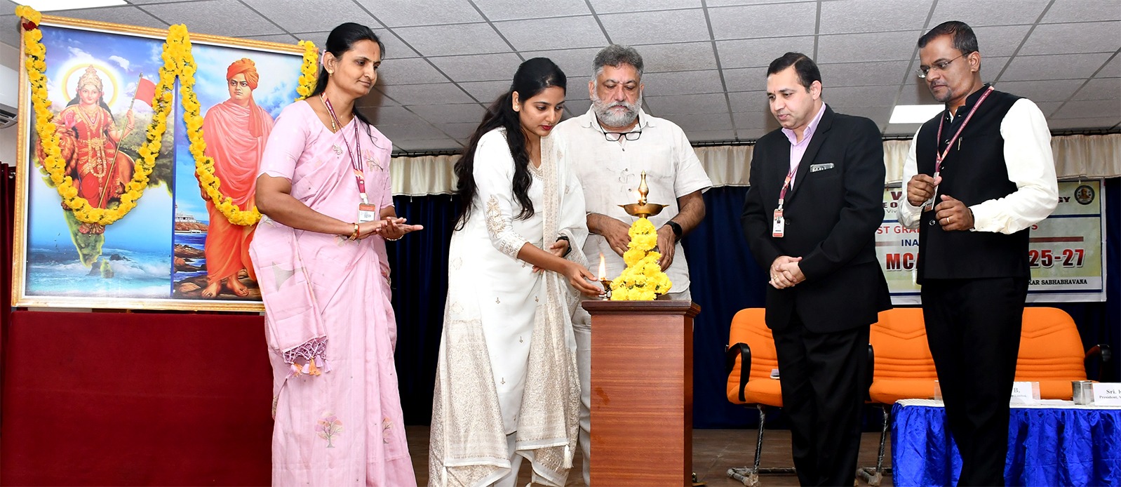 Inauguration of MBA & MCA Batch 2025–27 | VCET